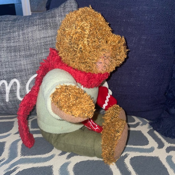 Hallmark | Toys | Hallmark 0 Year Anniversary Teddy Bear Red Scarf And ...